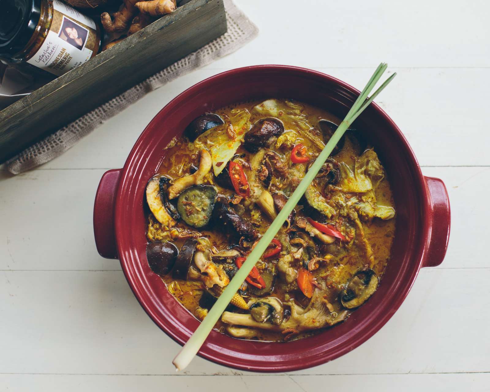 Indonesian Turmeric Coconut Vegetable Stew (Sayur Lodeh) • Latasha's ...