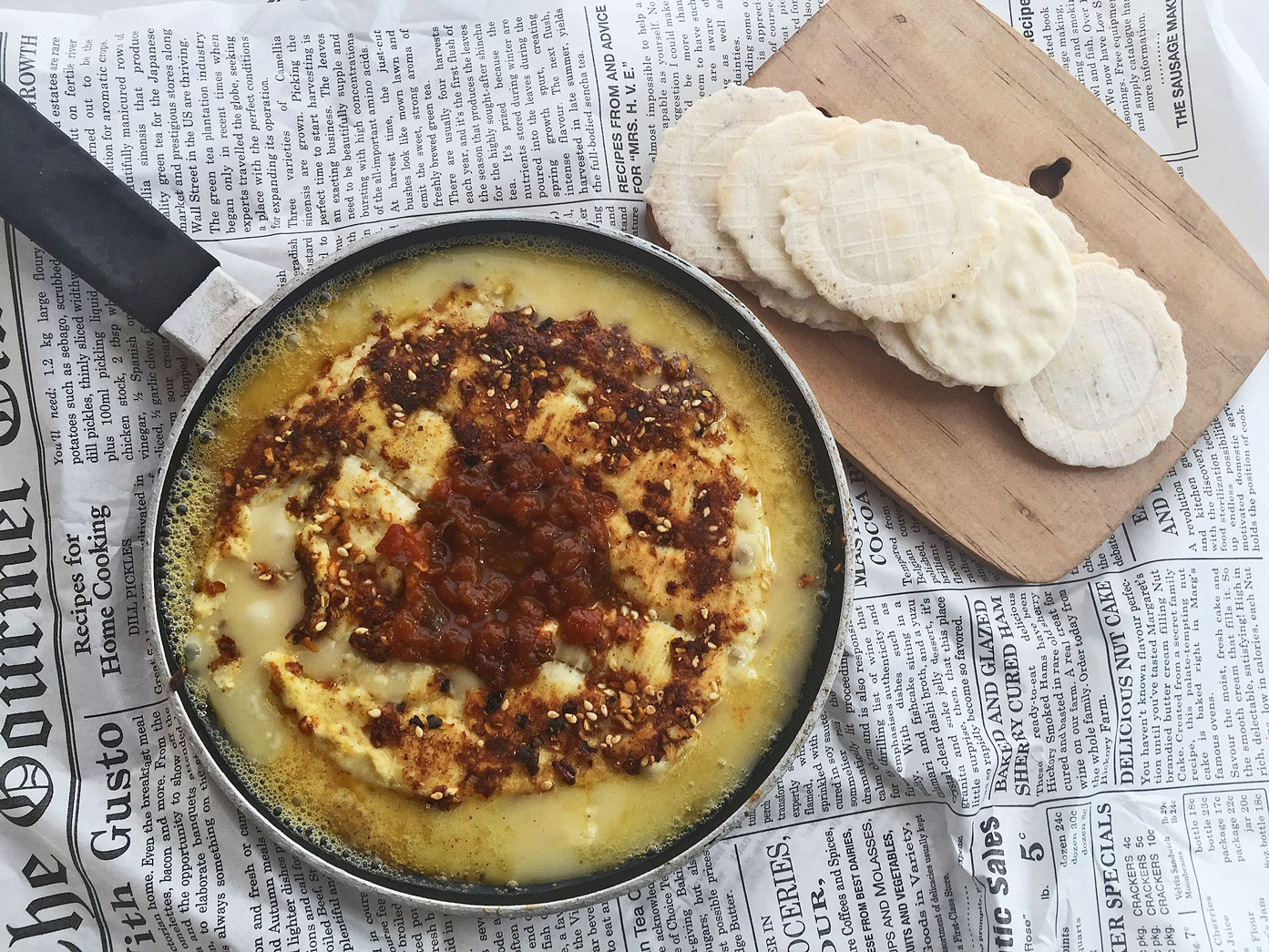 Baked Camembert with tomato chutney • Latasha's Kitchen