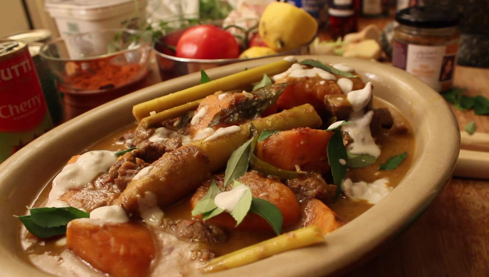 Thai Beef Massaman (Video) • Latasha's Kitchen