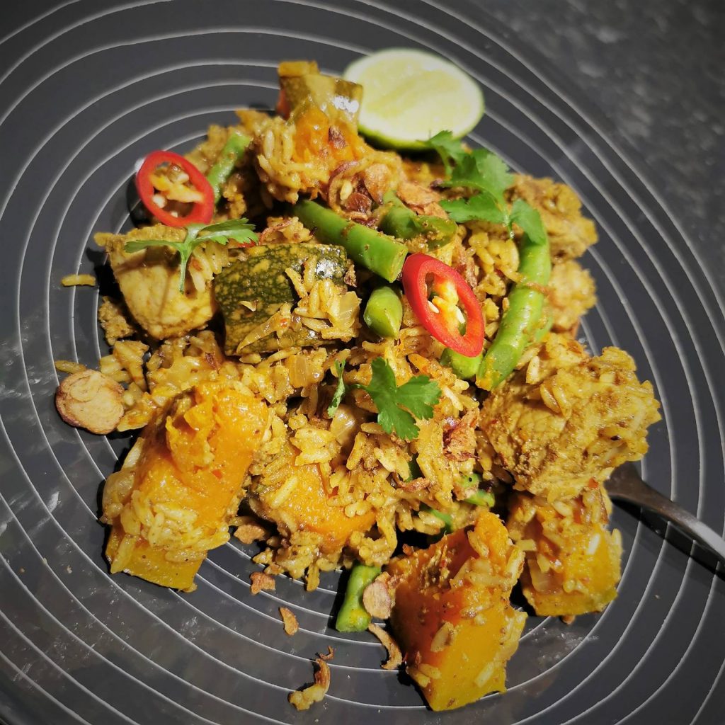 Turmeric Pork with Rice | Buy Latasha's Kitchen Products Now | Australian