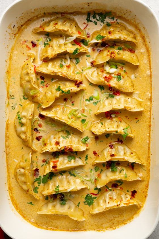 Red Curry Dumpling Bake • Latasha's Kitchen